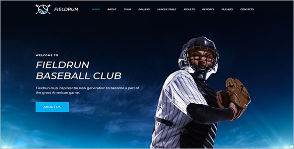 17+ Baseball Website Templates Fee Responsive Themes