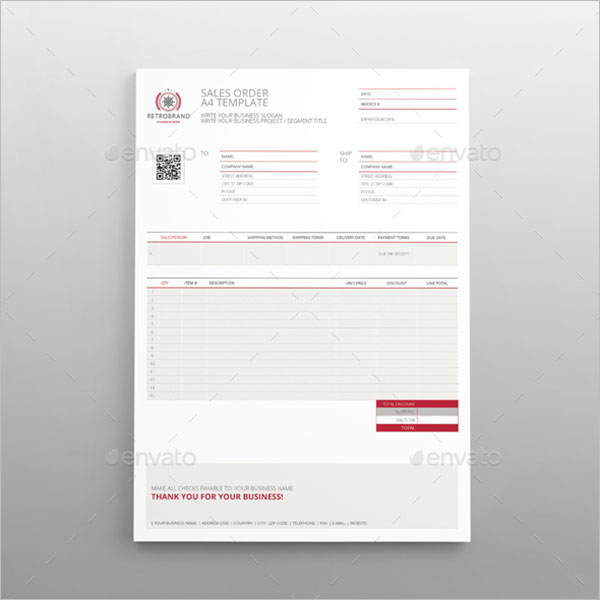 35+ Sales Order Templates Free PDF, Doc, Excel Formats