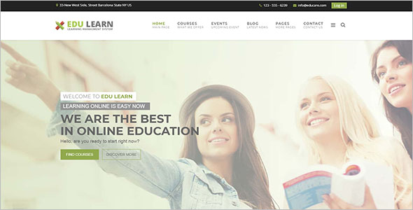 42+ School Website Templates Free Responsive Themes