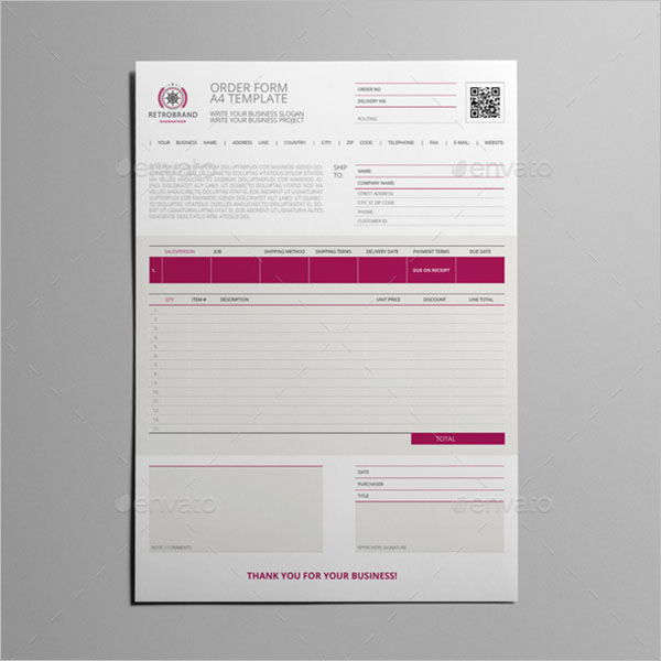 35+ Sales Order Templates Free PDF, Doc, Excel Formats