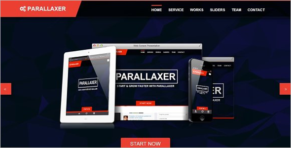 40+ Bootstrap Mobile Templates Free PSD Examples