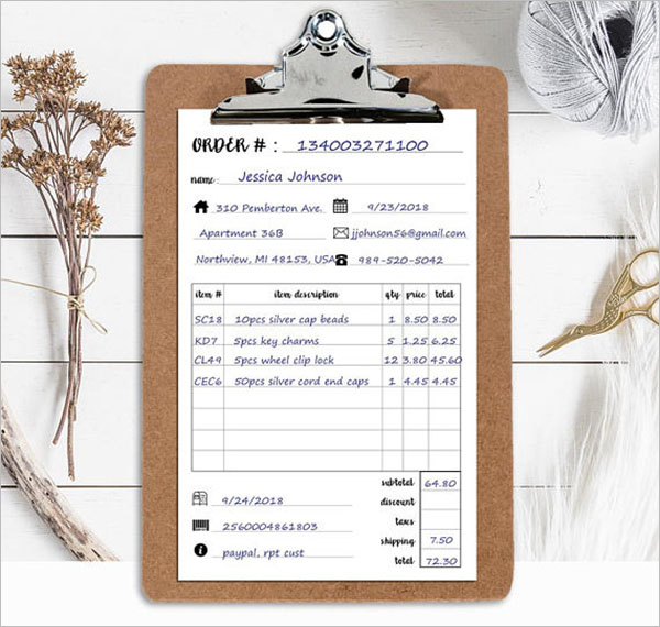 35+ Sales Order Templates Free PDF, Doc, Excel Formats