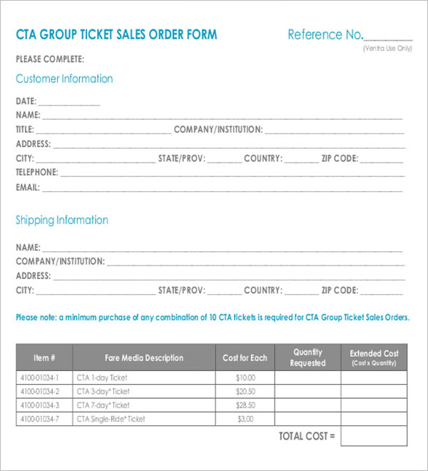 35+ Sales Order Templates Free PDF, Doc, Excel Formats