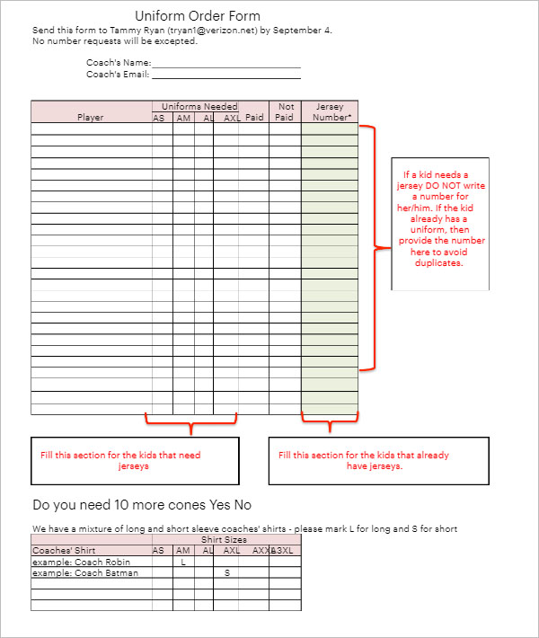 35+ Sales Order Templates Free PDF, Doc, Excel Formats