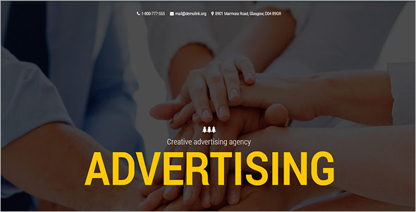 Advertising Drupal Templates Free Themes - Creative Template