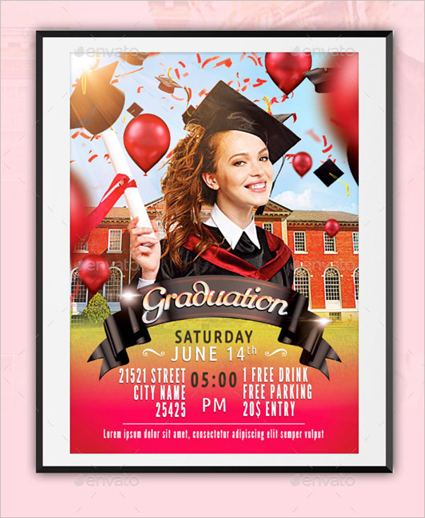 31+ Graduation Flyer Templates Free Word, PSD Designs