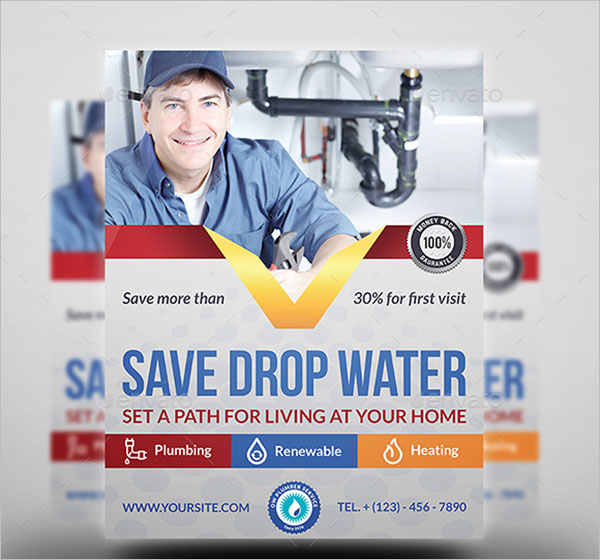 25+Plumber Flyer Templates Free Design Ideas - Creative Template