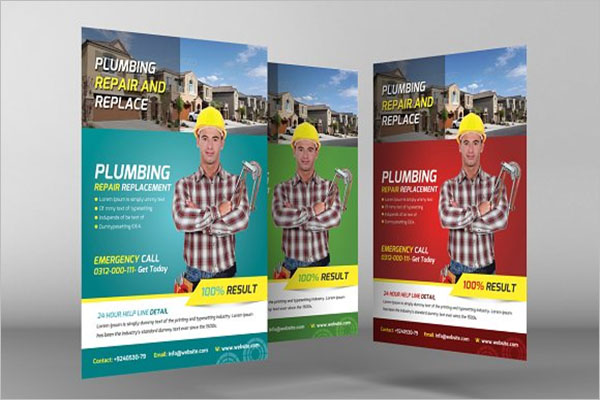 25+Plumber Flyer Templates Free Design Ideas - Creative Template