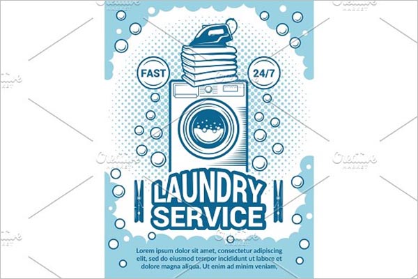 20+ Laundry Poster Designs Free - Creativetemplate