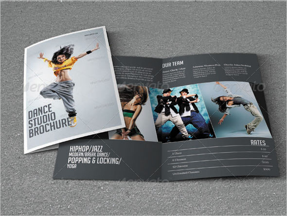 17+ Dance Studio Brochure Templates | Free Download - Creativetemplate