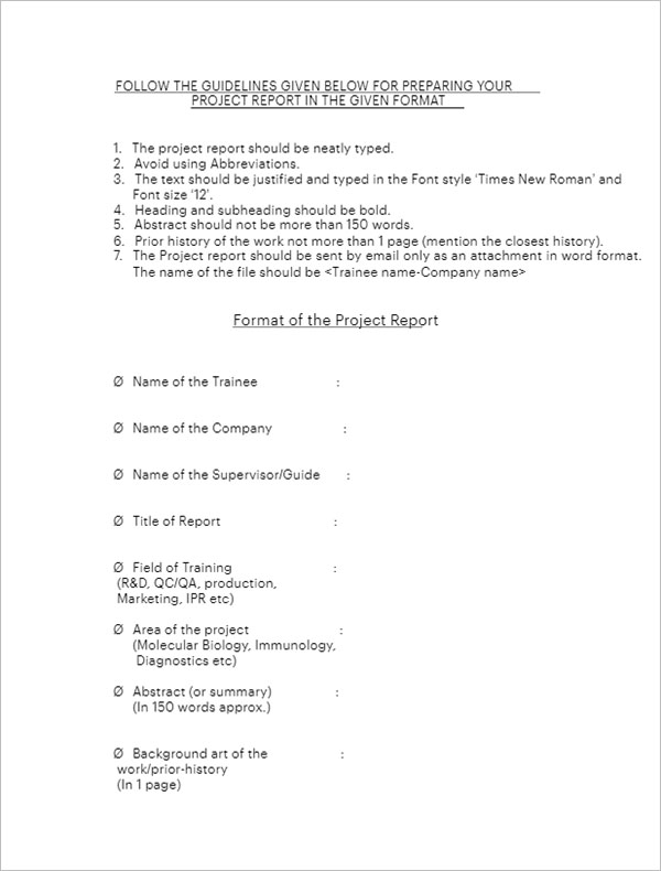 38+ Business Report Templates Word Free Download - Creativetemplate