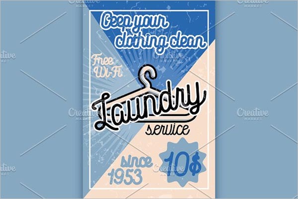 20+ Laundry Poster Designs Free - Creativetemplate