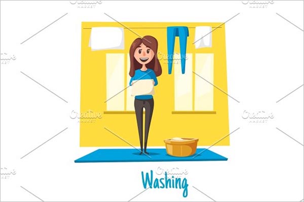 20+ Laundry Poster Designs Free - Creativetemplate