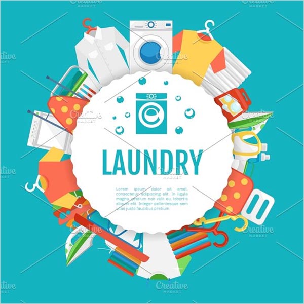 20+ Laundry Poster Designs Free - Creativetemplate