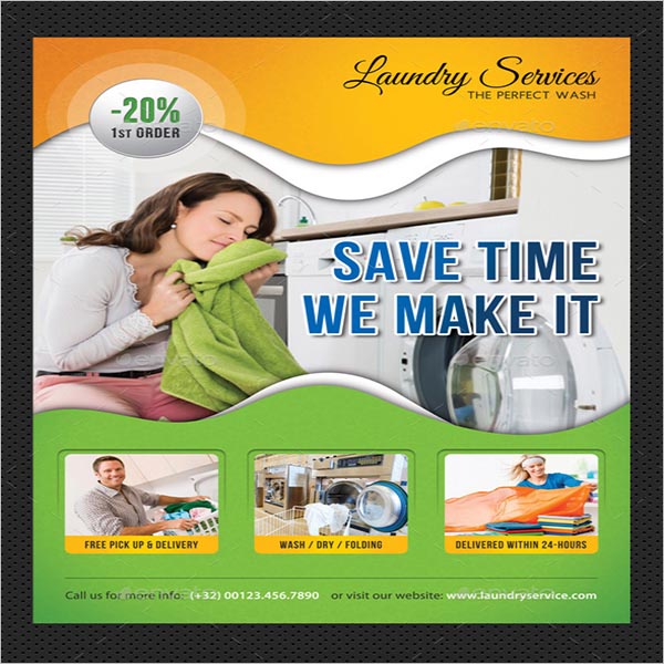 20+ Laundry Poster Designs Free - Creativetemplate