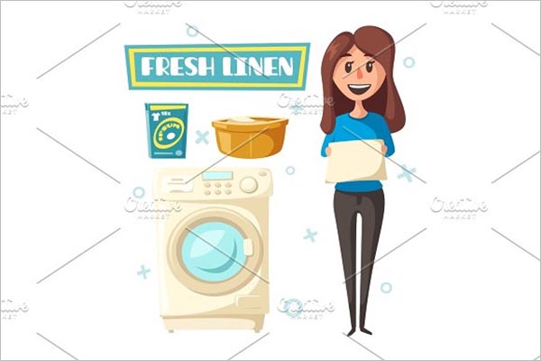 20+ Laundry Poster Designs Free - Creativetemplate