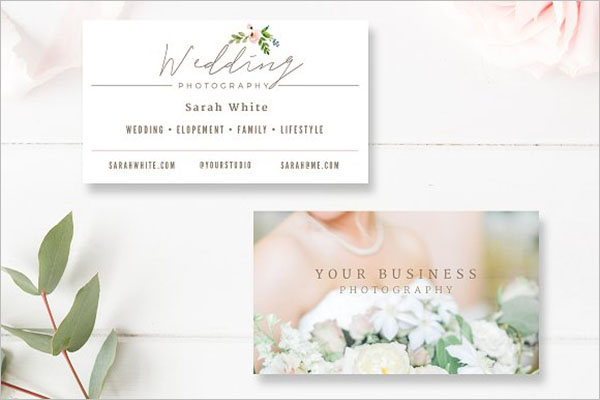 39+ Wedding Business Card Ideas | Free Templates - Creativetemplate