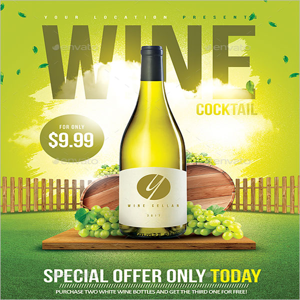 31+ Wine Flyer Designs Free Download - Creative Template