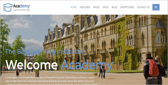 31+ College Website Themes Free Download - Creative Template