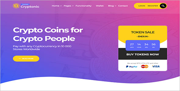 23 + Cryptocurrency Html Templates Free Download - Creative Template