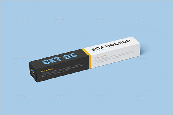 18+ Long Box Mockup Free PSD - Creativetemplate