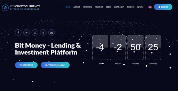 23 + Cryptocurrency Html Templates Free Download - Creative Template