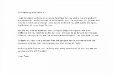 60+ Free Love Letter Templates Word, PDF, Formats Download