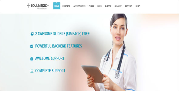 25+ Medical Website Templates Free Download - Creative Template