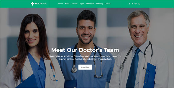 25+ Medical Website Templates Free Download - Creative Template