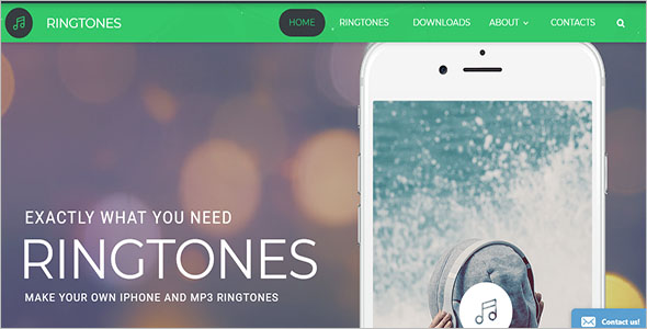 Responsive Music Website Templates Free Download | Creativetemplate