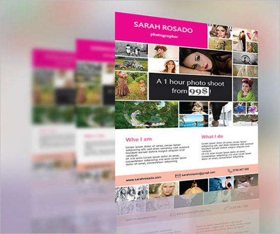 Creative photo collage flyer templates | Creativetemplate