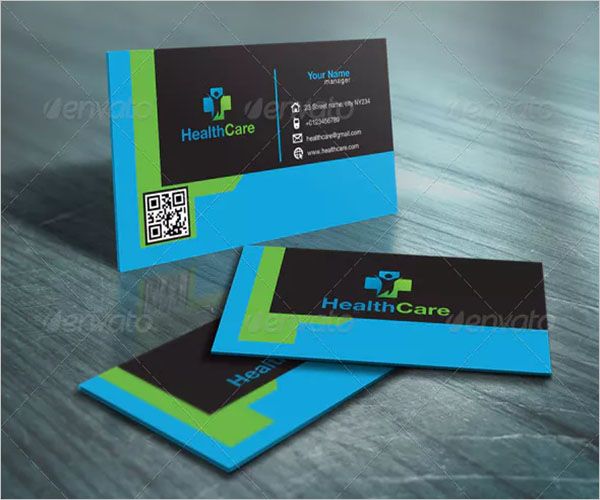 Simple and Free Clinic Business Cards | Creativetemplate