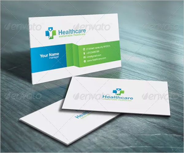 Simple and Free Clinic Business Cards | Creativetemplate