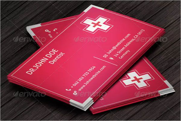 Simple and Free Clinic Business Cards | Creativetemplate